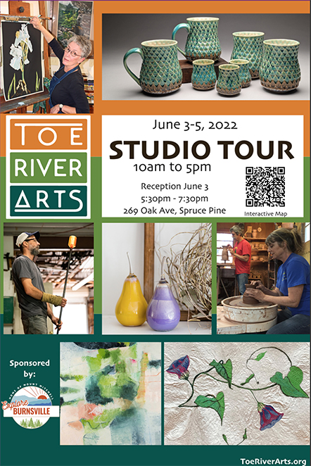 Visit the Toe River Arts Valley and experience the Journey of the Arts